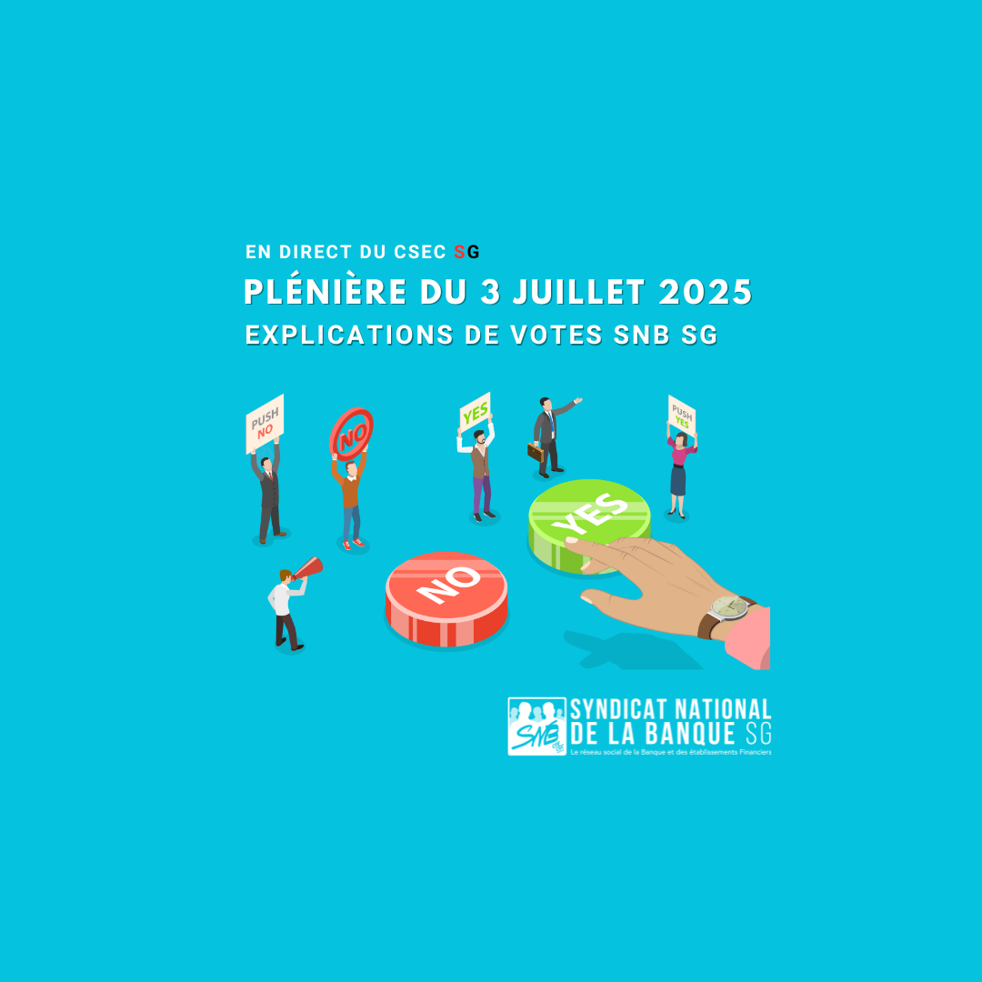 Actualité CSEC – SNB SG